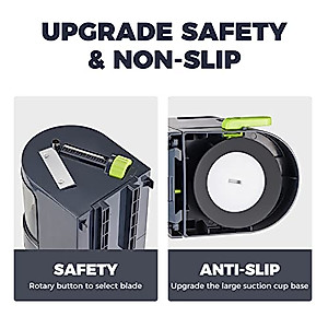 Kuchecraft Vegetable Spiralizer For Veggies (4-in-1 Rotating Blades) Zucchini Noodle Maker With Strong Suction Cup, Multipurpose Vegetable Slicer, Manual Zoodles Spiralizer For Zucchini Potato Pasta