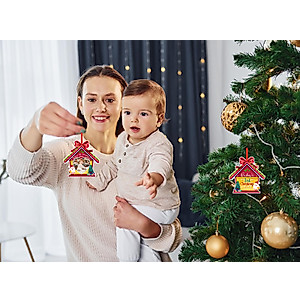 WhatSign Picture Frame Babys First Christmas Ornament 2023 Personalized Photo Frame Baby's First Christmas Ornament Cute Babies 1st Christmas Tree Ornaments for New Parents Baby Boy Girl New Born