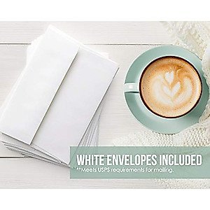 Halloween Thank You Cards Variety Pack - 24 Cute & Spooky Greeting Note Cards with Envelopes & Sticker Seals