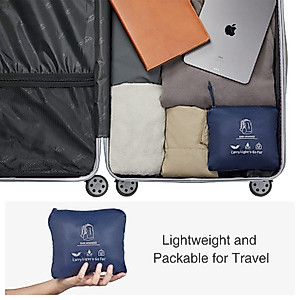 EVER ADVANCED 20L Lightweight Packable Hiking Backpack, Small Travel Water Resistant Collapsible Daypack for Men Women Camping Outdoor Black