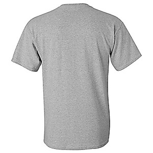 UGP Campus Apparel Little Jerry - Funny Chicken Rooster Champion TV Show T Shirt - X-Large - Sport Grey