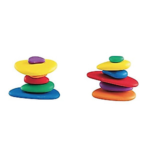 Rainbow Pebbles Sorting Stones and Activity Card Set