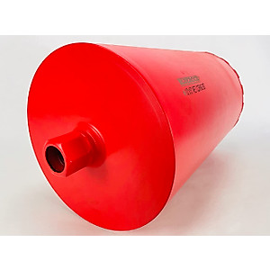 10" Inch Diamond WET Core Drill Bit 1-1/4” Threaded by BLUEROCK Tools for Concrete Rebar Asphalt Brick Rock Masonry Hole Barrel Coring