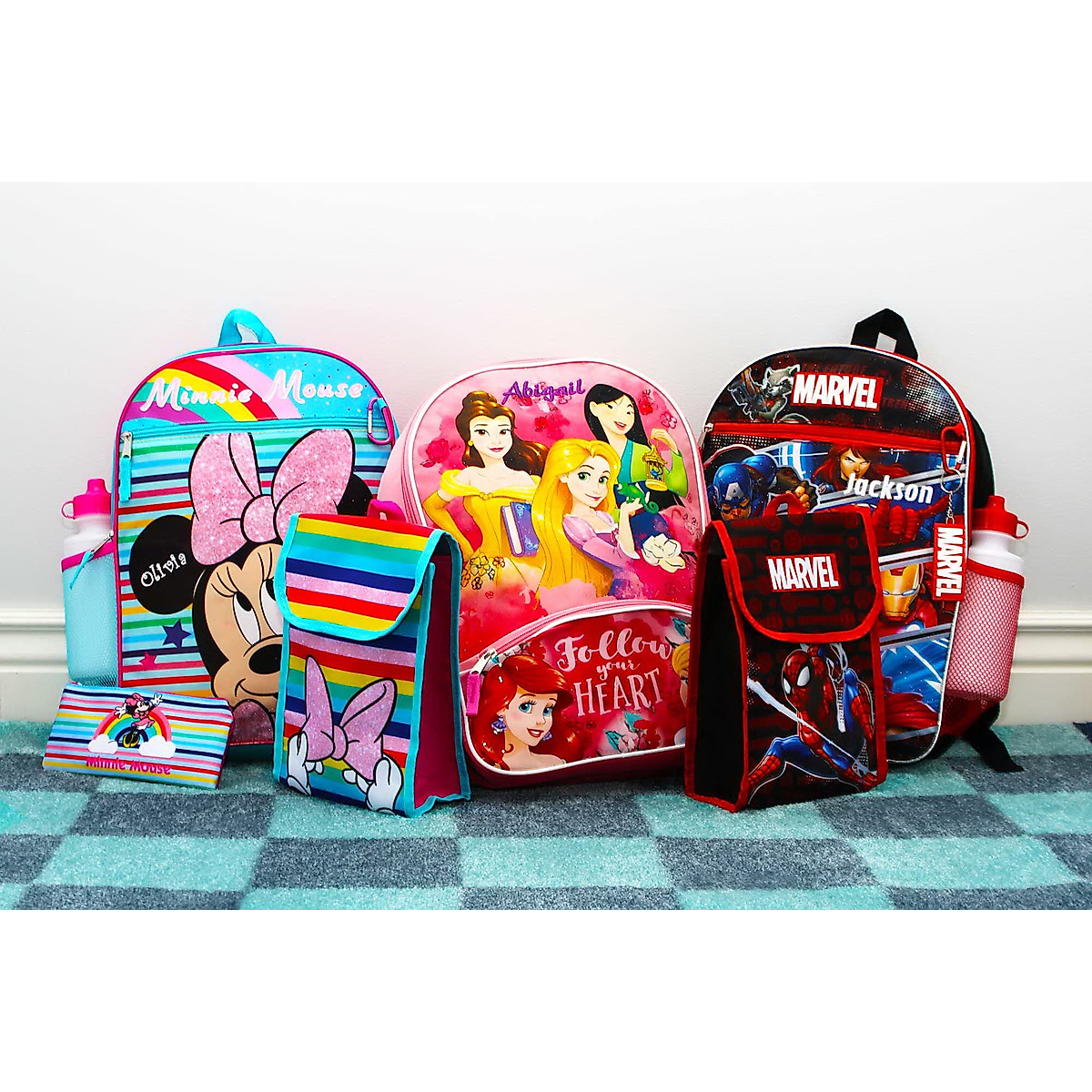 Personalized Disney Princess Backpack (Follow Your Heart) Medium