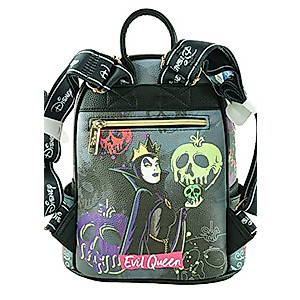Wondapop Disney Evil Queen 11" Vegan Leather Fashion Mini Backpack