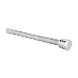 Camco Aluminum Anode Rod- Extends the Life of Water Heaters by Attracting Corrosive Elements, Tank Corrosion Protection (11563), Silver
