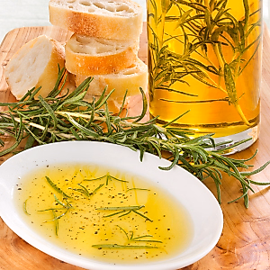 Bonnie Plants Rosemary Live Edible Aromatic Herb Plant - 4 Pack, Perennial In Zones 8 to 10, Great for Cooking & Grilling, Italian & Mediterranean Dishes, Vinegars & Oils, Breads