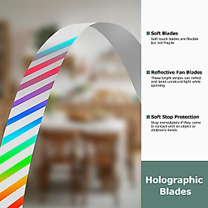 4PCS Fly Fans for Tables, Fly Repellent Fan to Keep Flies Away, Retratavle Food Fans for Camping, Picnic, Outdoor or Indoor Meals(Flowerpot Modeling)