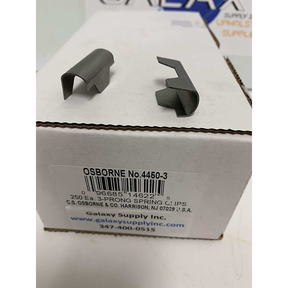 C S Osborne and Company No. 4450-3 - 3 Prong Clips. UPC14622