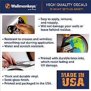 Wallmonkeys WM193202 Miller-54533_poljpg Peel and Stick Wall Decals, 60" W x 43" H-Jumbo