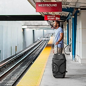 High Sierra Travel Bag, Steel Grey/Mercury, 28 Inch