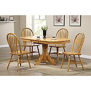 Sunset Trading Oak Selections Dining Chair, Light Finish