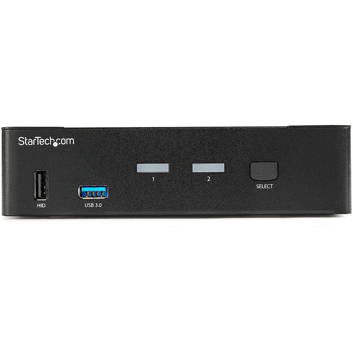 StarTech.com 2 Port DisplayPort KVM Switch - 4K 60Hz - Single Display - Dual Port UHD DP 1.2 USB KVM Switch with Integrated USB 3.0 Hub & Audio-Dell HP Apple Lenovo-TAA Compliant (SV231DPU34K), Black