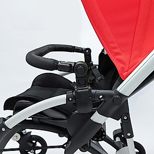 Stroller Handlebar Console Adjustable Armrest Bumper Bar Compatible with Bugaboo Bee 3 Bee 5 Bee 6 Baby Strollers (Oxford Fabric)