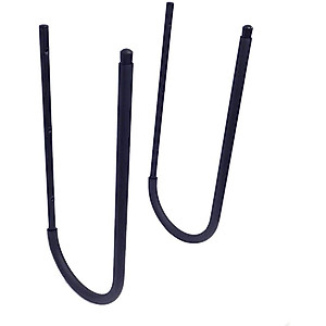 FDB SUP U Kayak Snowboard Surfboard Paddleboard Wakeboard Wall Cradle Mount Rack Canoe Hanging Wall Frame Canoeing Aquaplane Skis Indoor Storage Ceiling Rack (1 Pairs)