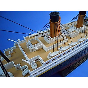 Ready To Run Remote Control RMS Titanic 32" with Lights - White Star Lines - Remote Control Model Cruise Ship - RC Ocean Liner - Model Cruise Ship