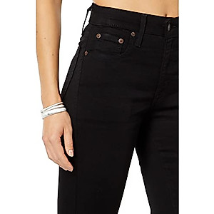 Levi's Women's 726 High Rise Flare Jeans, (New) Soft Black, 26 Regular