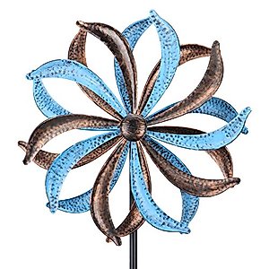 Wind Spinner, Premium Kinetic Wind Sculpture Metal Windmill for Outdoor Yard Patio Lawn & Garden