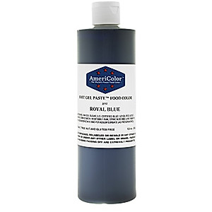Americolor Soft Gel Paste Food Color, 13.5-Ounce, Royal Blue