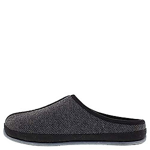 Deer Stags Unisex Wherever Tweed Slipper / Black / Men's 11 Medium