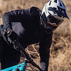 SMITH Mainline MTB Cycling Helmet – Downhill Certified Adult Enduro Mountain Bike Helmet with Koroyd + MIPS Technology – Lightweight Impact Protection for Men & Women – White/Black, Medium