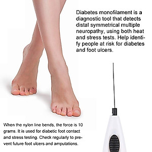 Foot Neuropathy Test Monofilaments, Safe Diabetes Test Monofilaments, Reliable Simple for Diabetes