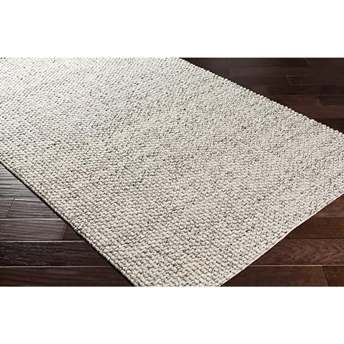 Mark&Day Area Rugs, 8x10 Keynsham Modern Charcoal Area Rug, Grey Ivory Carpet for Living Room, Bedroom or Kitchen (8' x 10')
