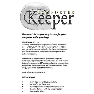 Inside the Slides Comforter Keeper