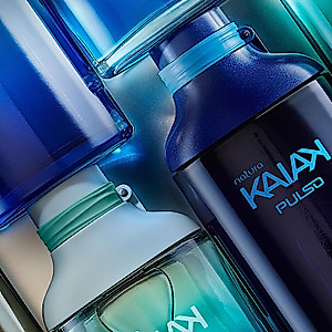 Linha Kaiak Natura - Colonia Pulso 100ml - (Natura Kaiak Collection - Pulse Eau de Cologne 3.38 Fl Oz)