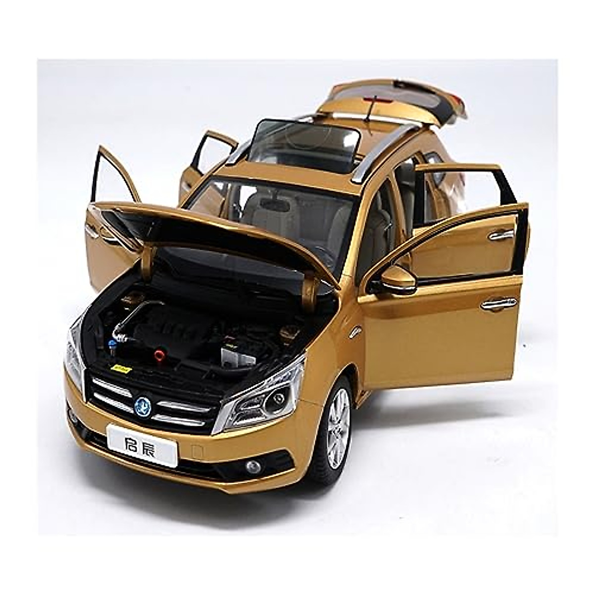 Alloy Resin Car Vehicle Model 1 18 Fit for Nissan Venucia T70 Vehicle Diecast Scale Alloy Car Model Static Display Adult Collection Toys Festive Deluxe Gift (Color : A)