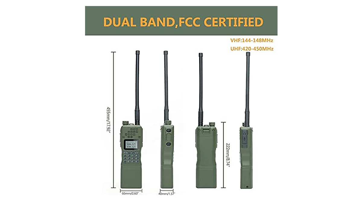 Baofeng AR-152 Ham Radio: 10W Long Range Military Walkie Talkie