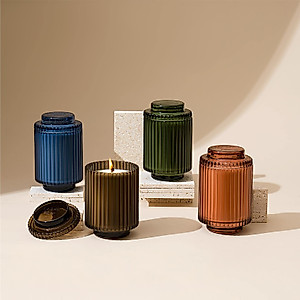 LA JOLIE MUSE Candles for Home Scented - Passionfruit Peony Scented Candle, Natural Soy Wax, 80 Hours Long Burning, Candles Gifts for Women, 12.3oz