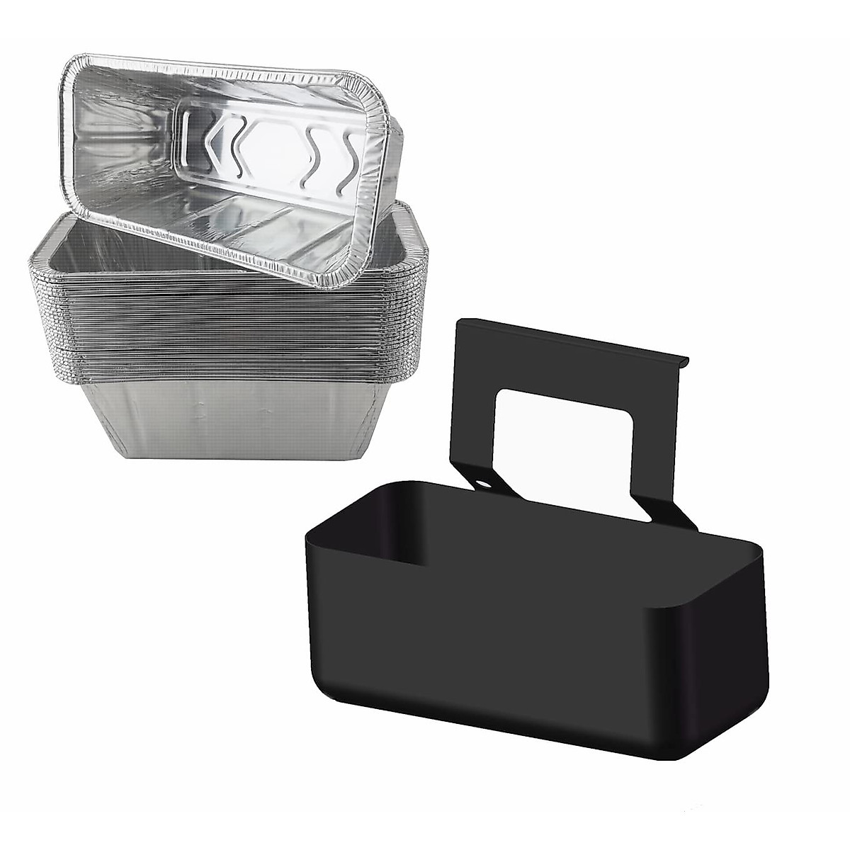 Firsgrill Professional Replacement Blackstone Griddle 17, 22, 28, 30 & 36 inches Grease Cup Foil Tray pan (BSL13)