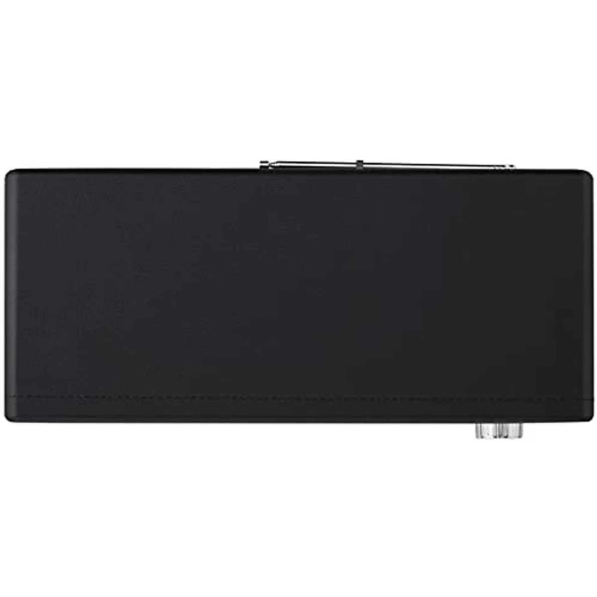 Crosley CR3037B-BK Harmony Modern Bluetooth FM Tabletop Radio, Black