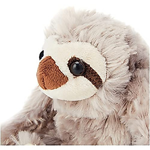 WILD REPUBLIC Pocketkins Sloth Stuffed Animal, Five Inches, Gift for Kids, Plush Toy, Fill is Spun Recycled Water Bottles, 5 inches, Model Number: 21193