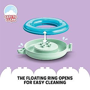 LEGO DUPLO Bath Time Fun: Floating Animal Island 10966 Bath Toy for Babies and Toddlers 1.5 Plus Years Old, Baby Bathtub Water Toys, Easy to Clean