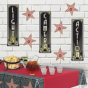 Beistle Mini Star Cutouts, 5", Multicolor