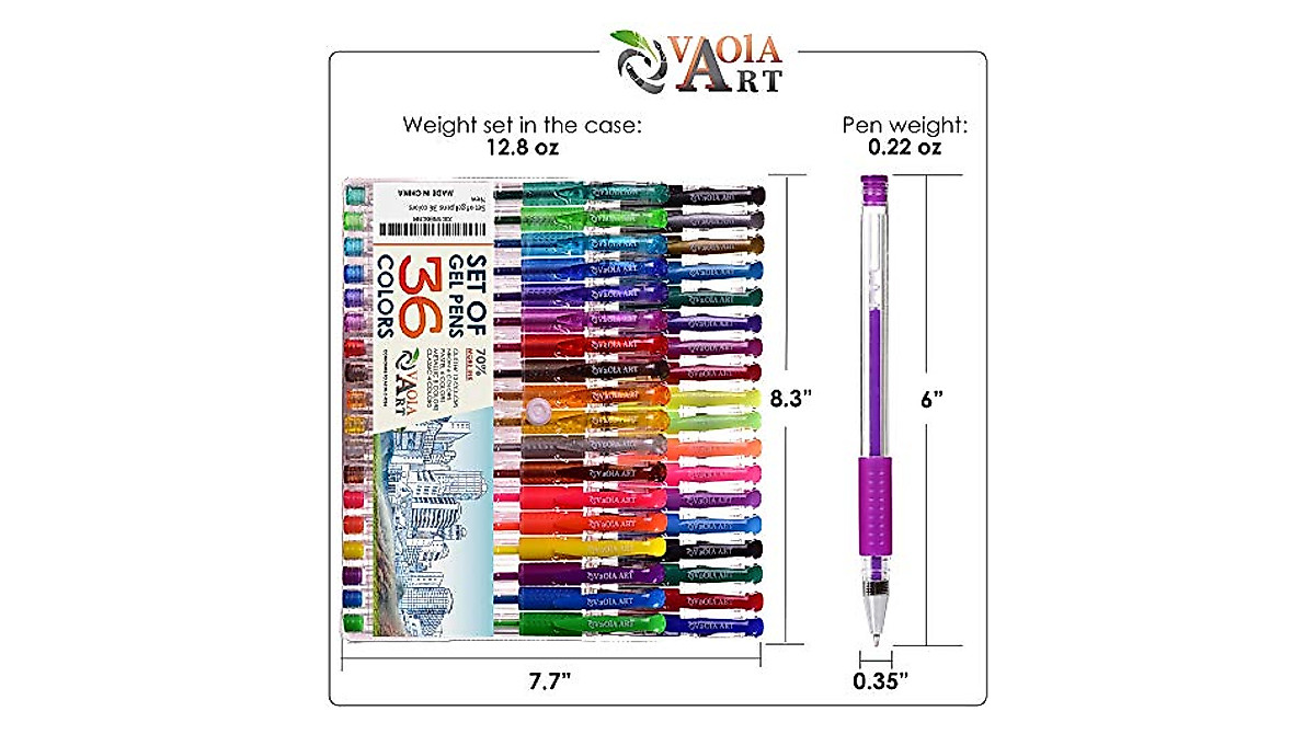 VaOlA ART Color Gel Pens - Creative Fun for Kids