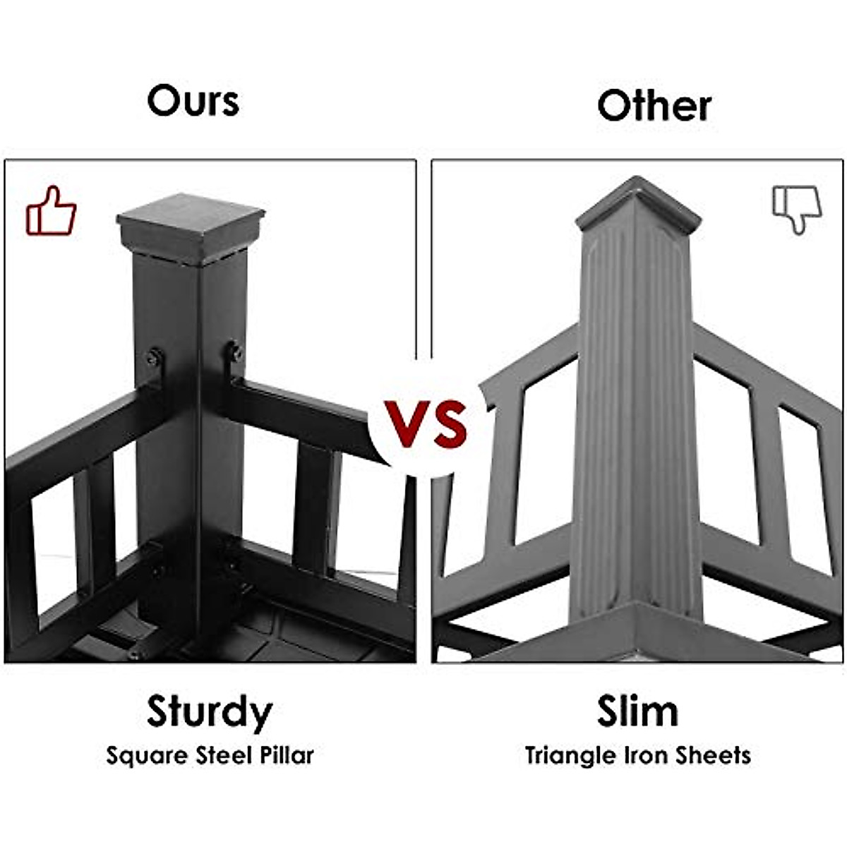 LEAYAN Garden Fire Pit Grill Bowl Grill Barbecue Rack Outdoor Fire Pit Table,3 in 1 Fire Pit Metal Fire Pit Square Stove e Garden Patio Heater with BBQ Frames Waterproof Cover for Party Picnic