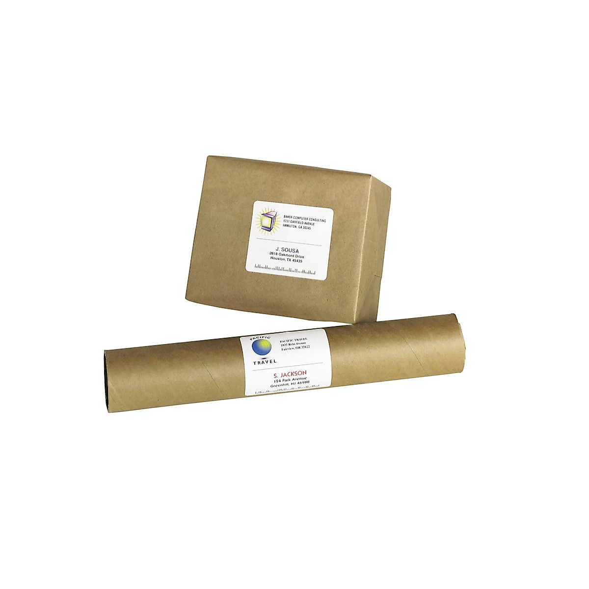 Avery Repositionable Shipping Labels for Inkjet Printers 3-1/3 x 4, Box of 150 (58164)