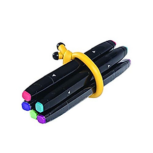 IdeaWorks Gorilla, Flexible Bendable Wire, Cord Ties for Electronics, Hanging and Organization (4,8"), 8", Multi