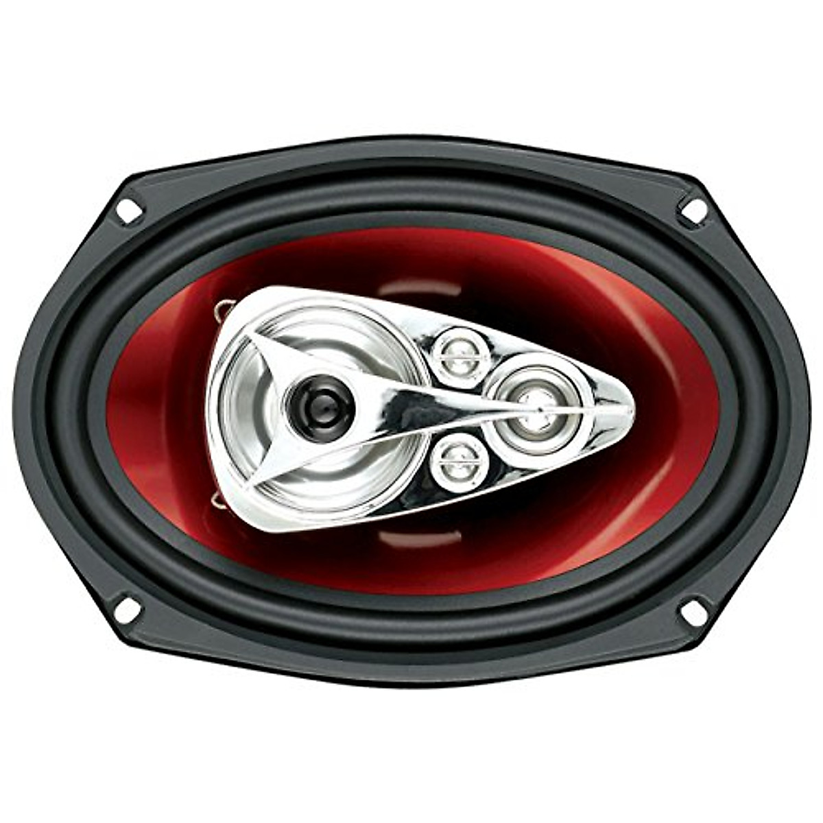 BOSS Audio Systems CH6950 Chaos Series 6 x 9 Inch Car Audio Door Speakers - 600 Watts Max, 5 Way, Full Range, Coaxial, Sold in Pairs, Hook Up to Stereo and Amplifier, Tweeters