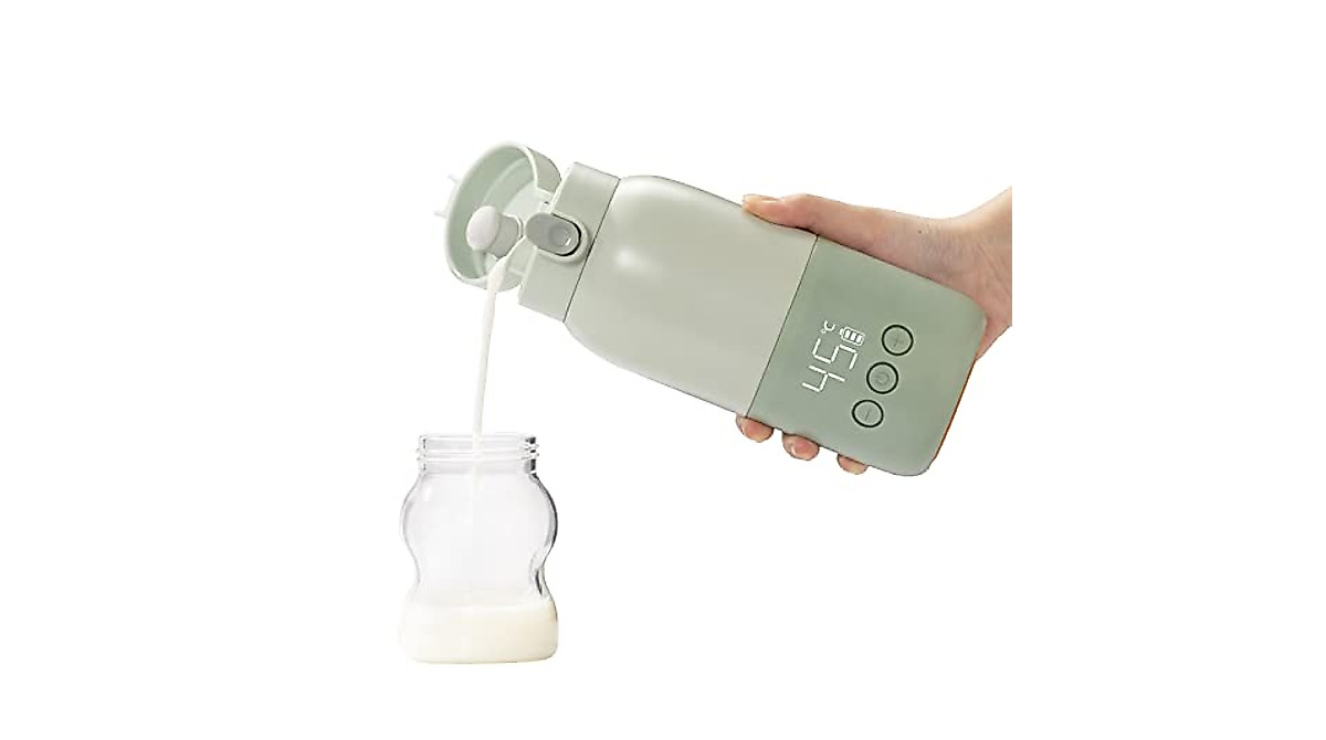 BOLOLO Portable Milk Warmer – Fast, Cordless & Travel-Ready