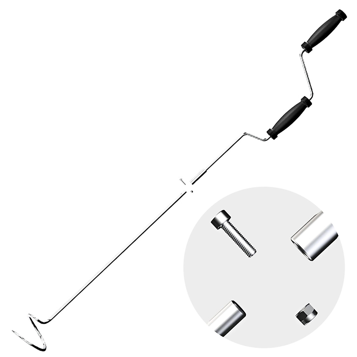 Compost Aerator/Compost Accelerator/Compost Turning Tool/Compost Turner and Mixing Tool/Compost Aerator Tool/Compost Aeration Tool for Outdoor Compost Bin