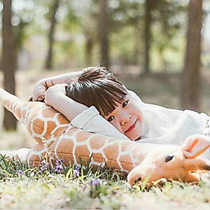 40" Big Plush Giraffe Giant Large Soft Doll Kid Gift Stuffed Animal 100cm