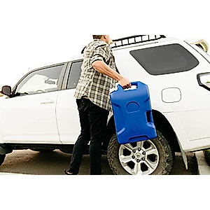 Igloo 6 Gallon Heavy Duty Portable Camping Hiking Water Storage Container, Blue