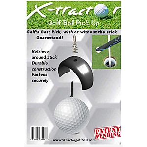 X-Tractor Golf Ball Pick Up Tool (Black)