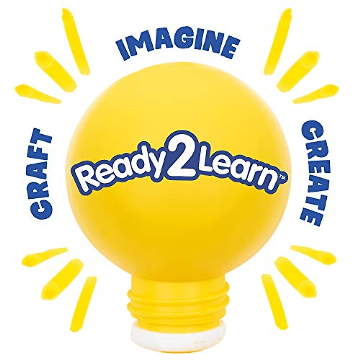 READY 2 LEARN Dough Character Accessories - Set of 52 - 21 Different Shapes - Dough Toys for Kids - Decorate Dough Creations - Create Animals and Characters with Food and Objects