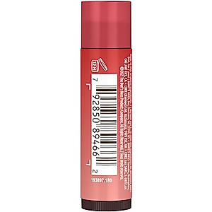 Burt's Bees Lip Tint Balm with Long Lasting 2 in 1 Duo Tinted Balm Formula, Color Infused with Deeply Hydrating Shea Butter for a Natural Looking Buildable Finish, Petal Rose (2-Pack)