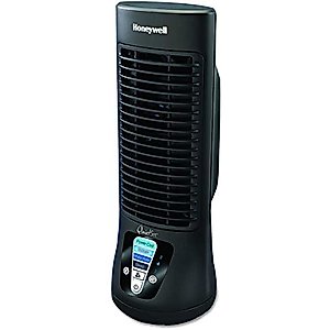 Honeywell QuietSet Mini Tower Table Fan, HTF210B, 2 Pack, Black (2)
